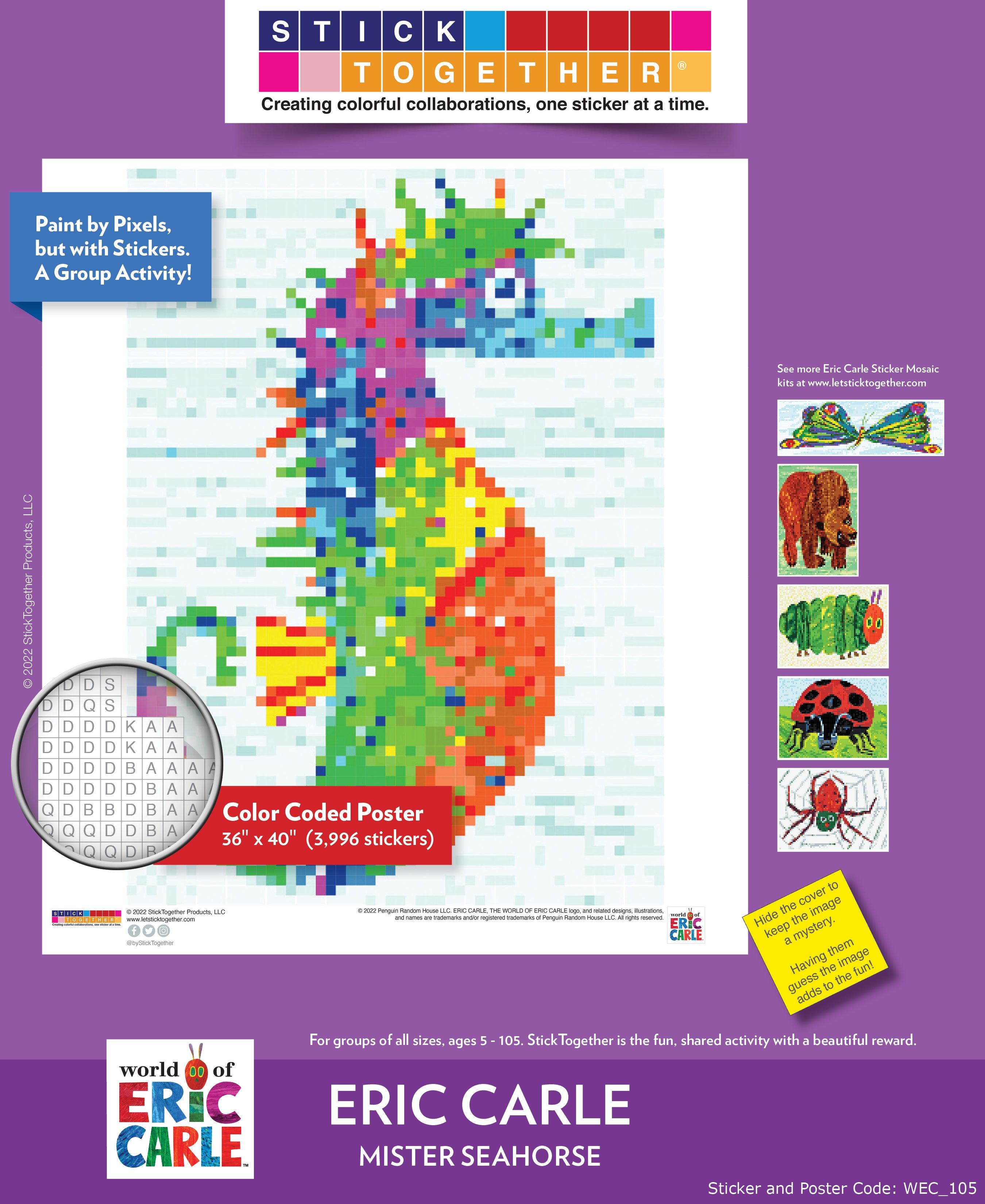 Eric Carle Seahorse Coloring Pages